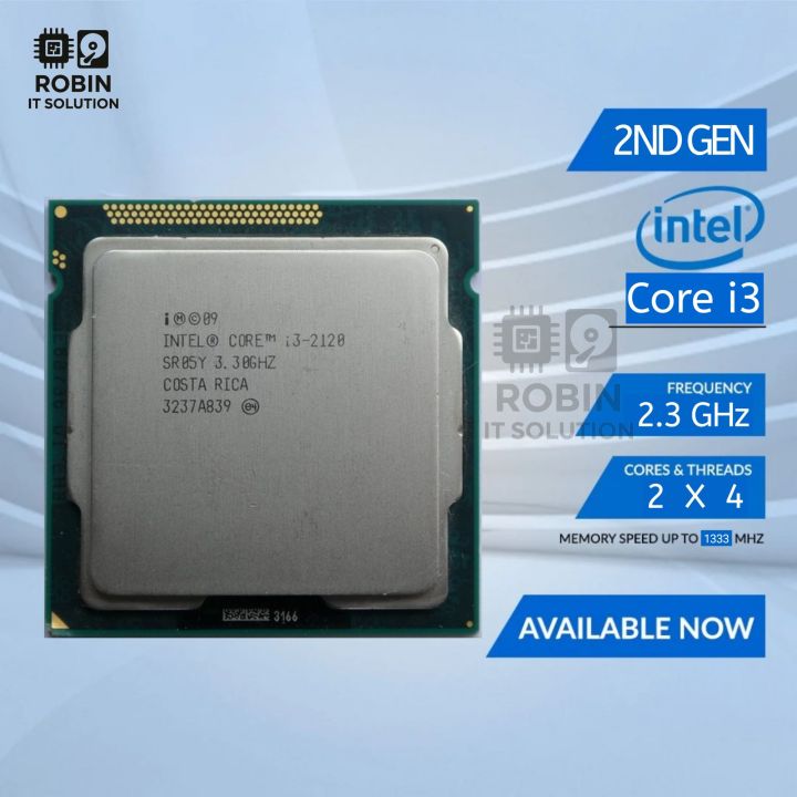 Intel Core i3 2nd Gen 3.30GHz CPU Processor | Daraz.com.bd