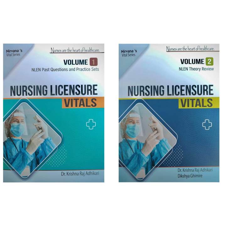 Nirvana's Nursing Licensure Vitals For PCL Nursing || Volume 1 & 2 || New Edition 2024 | Daraz ...