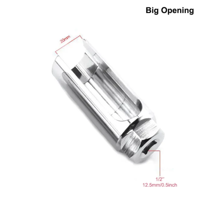 Universal 22mm 1/2'' Drive Car Oxygen Lambda Sensor Socket Wrench ...
