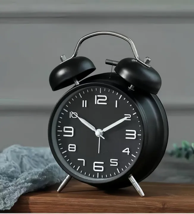 YYDS Loud Alarm Clock, Analog Buzzing Alarm Clock, Table Clock ...