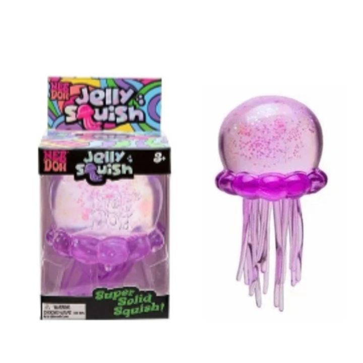 Schylling NeeDoh Jellyfish Bunny Jelly Squish Stress Toy Fidget Sensory ...