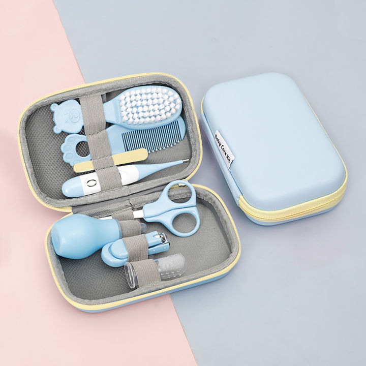 AnGku 8 sets Baby Care Tools Portable Hygiene Kit for Babies with EVA ...