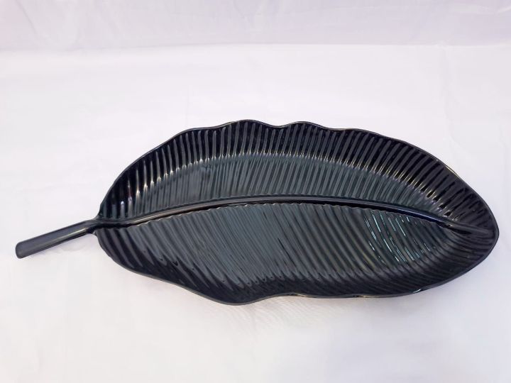 Melamine Big Leaf Shape Dish And Tray C.M 32 × 20 | Daraz.lk