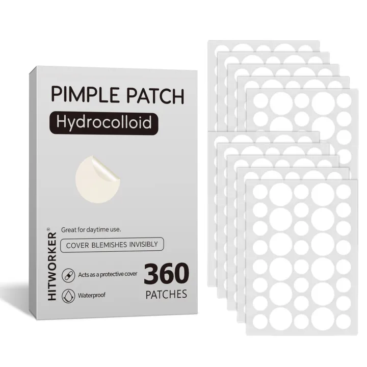 360pcs Face Acne Patch Invisible Skin Care Pimple Acne Patches Anti ...