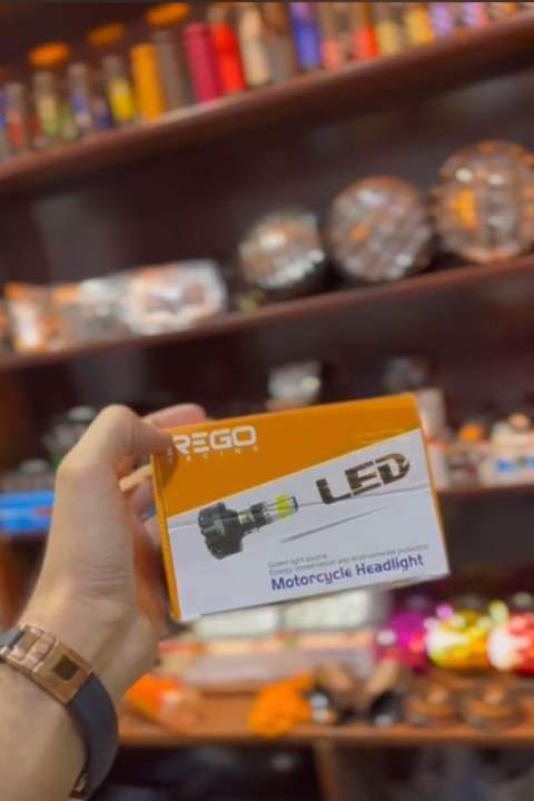 Bike Led Headlight Bulb M8 Headlight Lamp High Low 8000LM Beam for ...