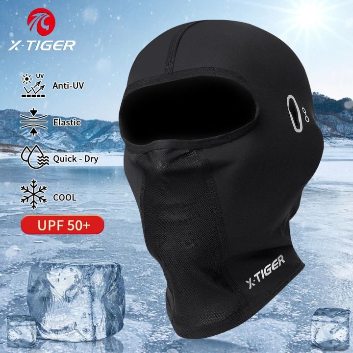 X-TIGER Sun Protection Cycling Mask Scarf Ice Silk Outdoor Masks for ...