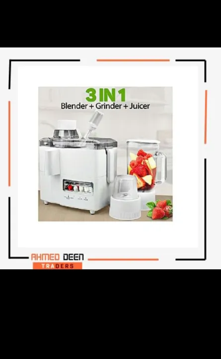 National Multi Functional 3 in 1 Juicer Grinder and Blender Machine ...