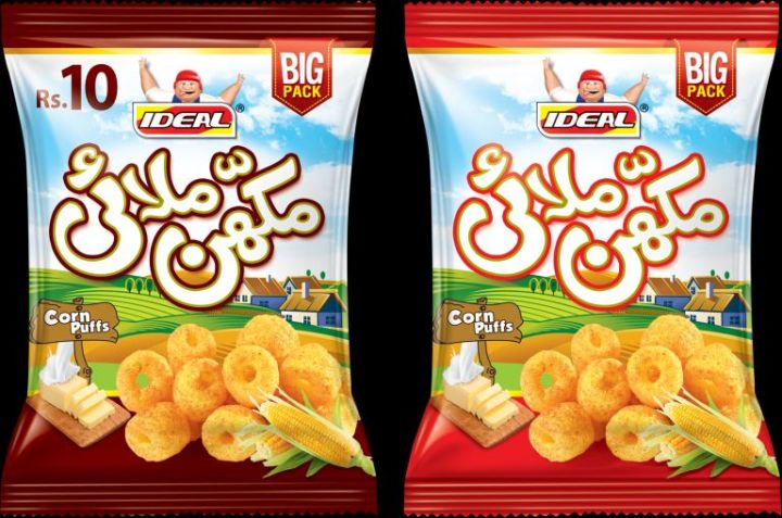 Makhan Malai Corn Puff snakes Pack of 1 × 12 | Daraz.pk