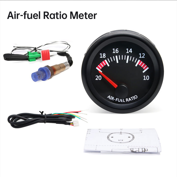 52MM Car Racing Air Fuel Ratio Gauge 12V Meter with Narrowband O2 ...