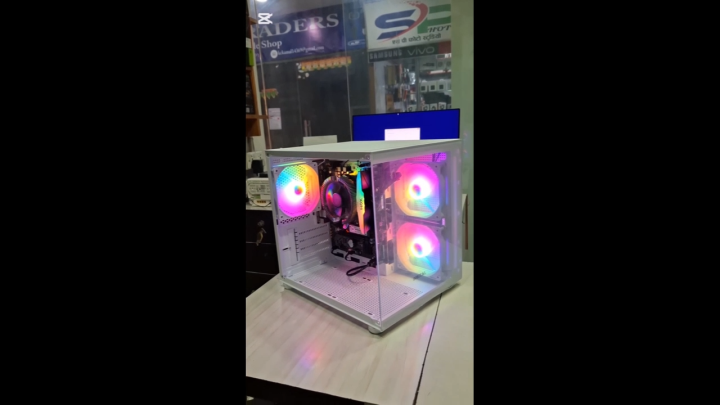 Transparent Gaming PC Ryzen 5 5600GT or (Ryzen 5 5500 + Nvidia GT730 ...