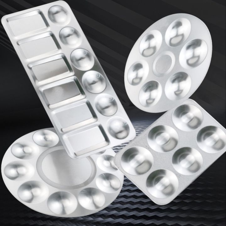 Silver aluminum color palette, simple color palette, watercolor pigment ...