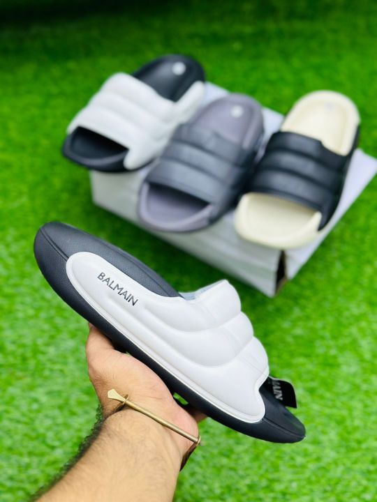 Balmain Slide Slippers | Daraz.pk