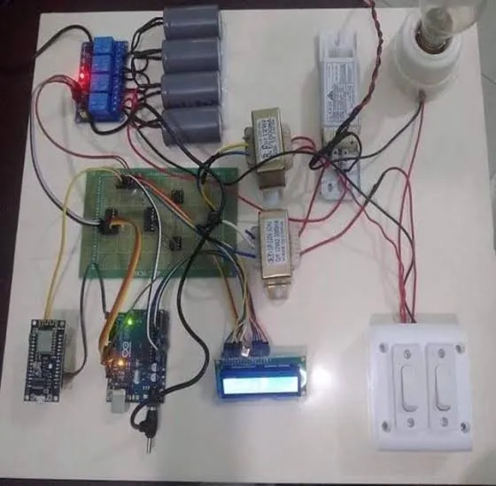 Automatic Power Factor Improvement/Correction APFC Diy Project Kit ...
