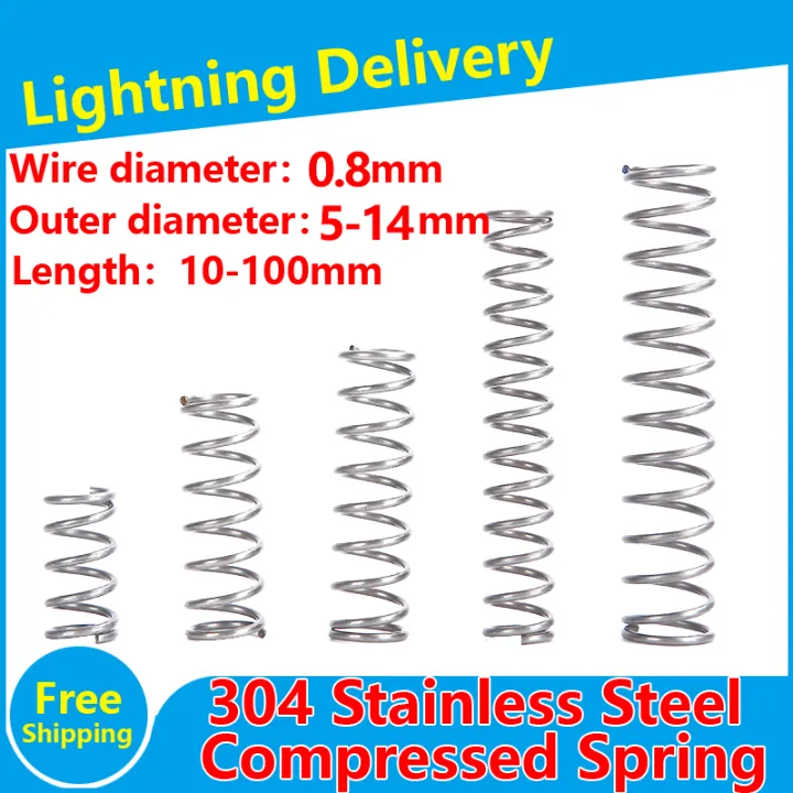 304 SUS Compressed Spring Stainless Steel Y-type Compression Spring ...