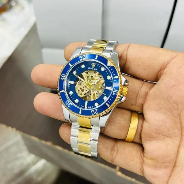 Rolex luxury Transparent men's watch | Daraz.com.np