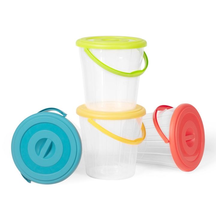 Phoenix Transparent Pail Bucket 10L, 28cm Diameter, 28cm Height,200g ...