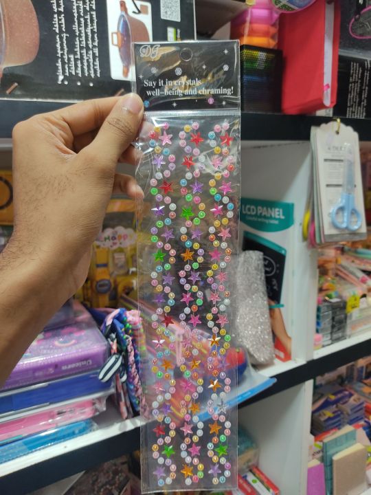 Mini Plastic Decorating Book Sticker | Daraz.com.bd