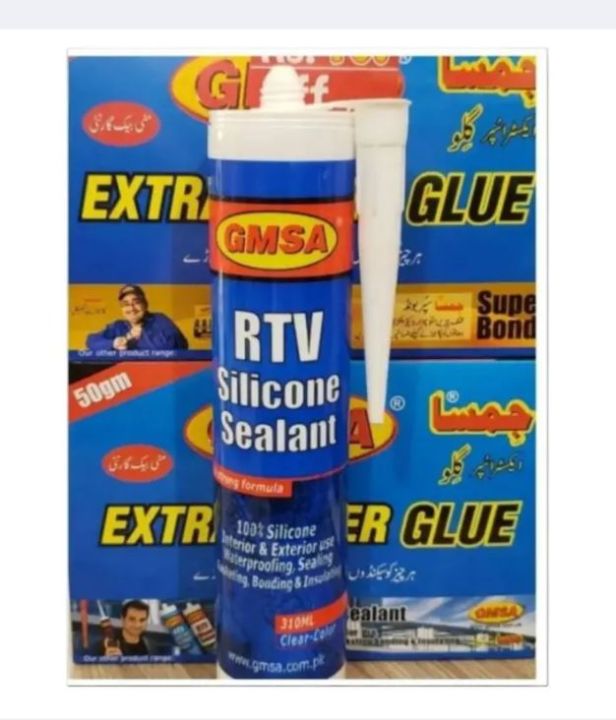 GMSA RTV silicone sealant clear 310ml | Daraz.pk