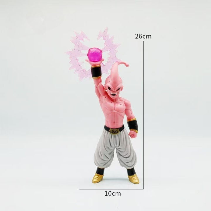 26cm Dragon Ball Goku Buu Anime Figure Super Buu Figurine PVC Action ...