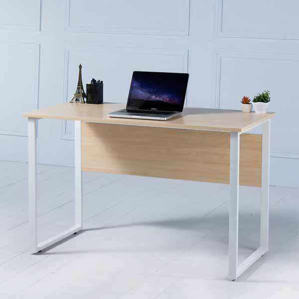 Modern Computer Desktop Desk with Bookshelf Table Home Writing Desk ...