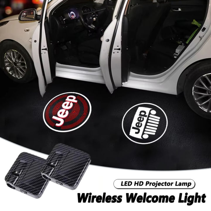 Jeep Door Welcome Light HD Projection Light For Jeep Renegade Compass ...
