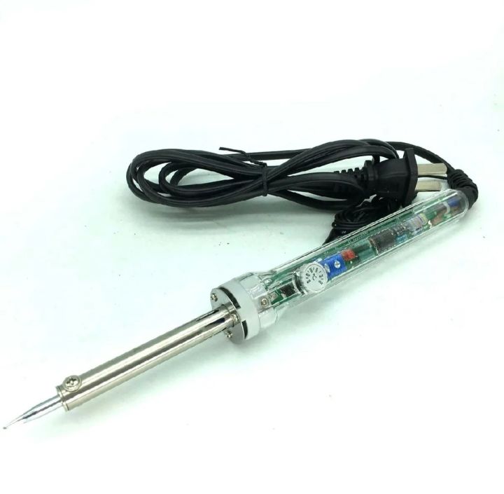 TRANSPARENT Soldering Iron Adjustable Soldering Iron 220V 60W Iron ...