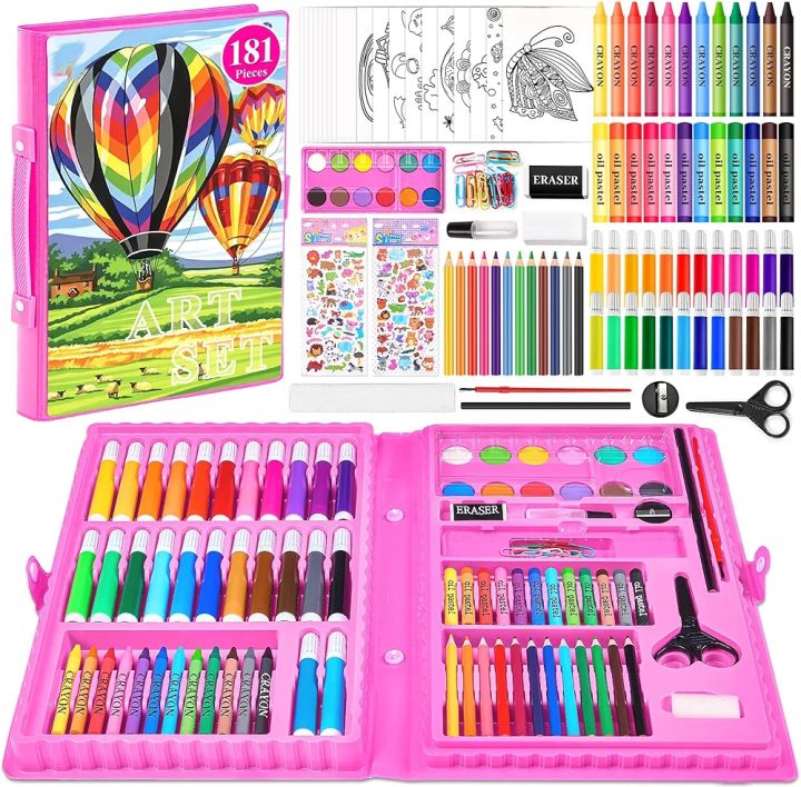 Color Kit Art Book, Drawing Painting Art Supplies for Kids Girls Boys ...