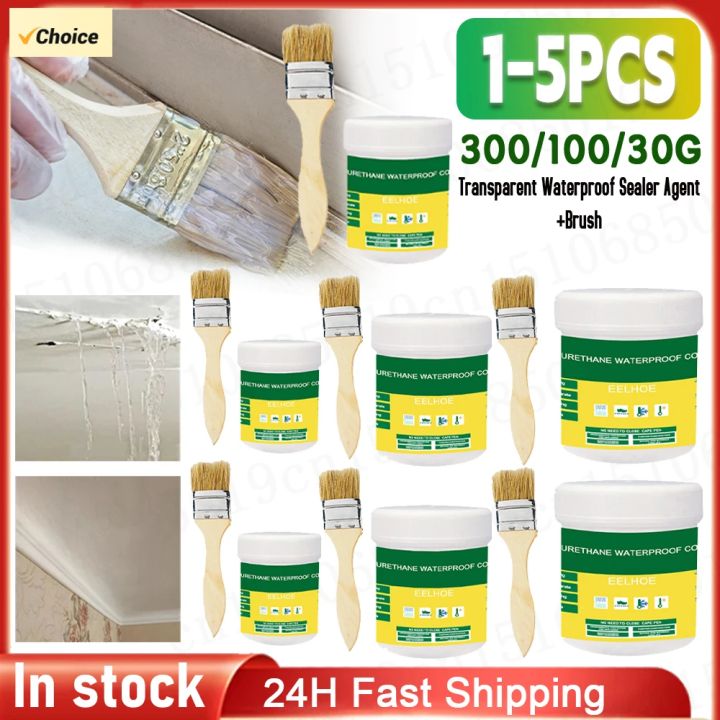 Waterproof Coating Sealant Agent 30/100/300g Transparent Invisible ...
