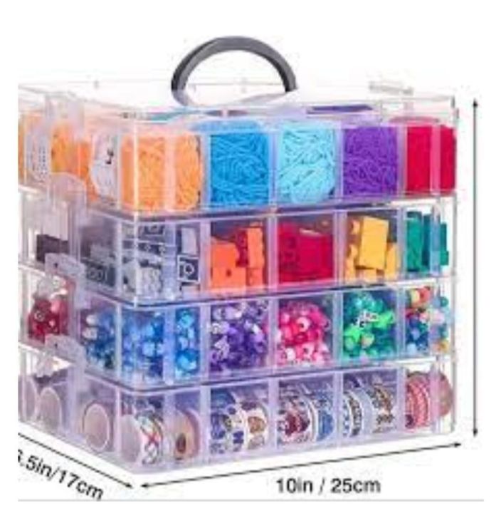 Multipurpose stackable Box (vip plastic) (4 layers) | Daraz.pk
