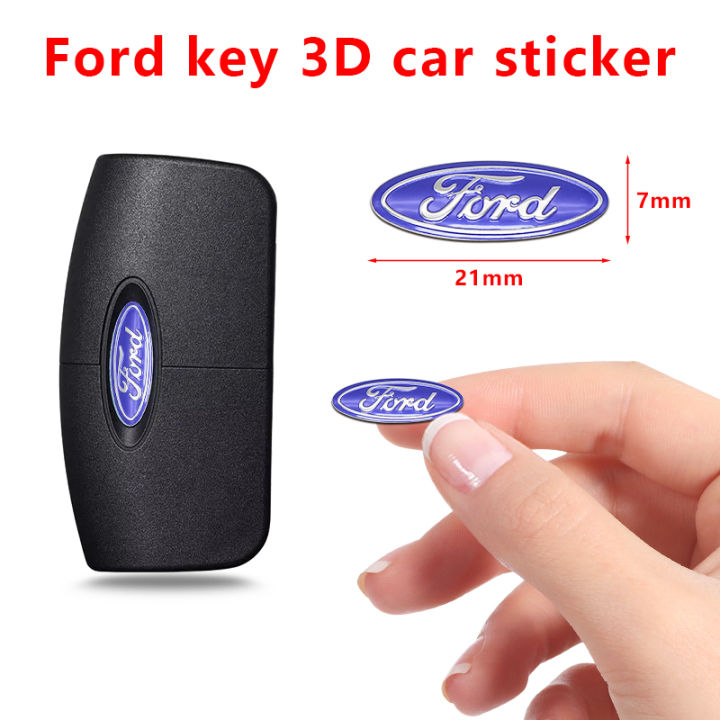 21mm Car Remote Key Emblem Logo Sticker decoration Decal For Ford ST ...
