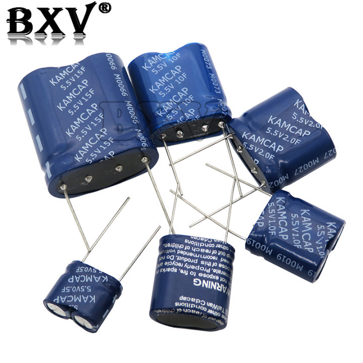1PCS New Super Capacitor Farad Capacitor Combination Type 5.5V 0.5F 1F ...