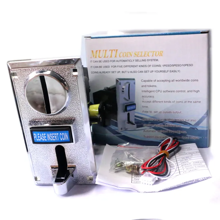 1Pc Multi Coin Slot Acceptor Electronic Token Selector Mechanism For ...