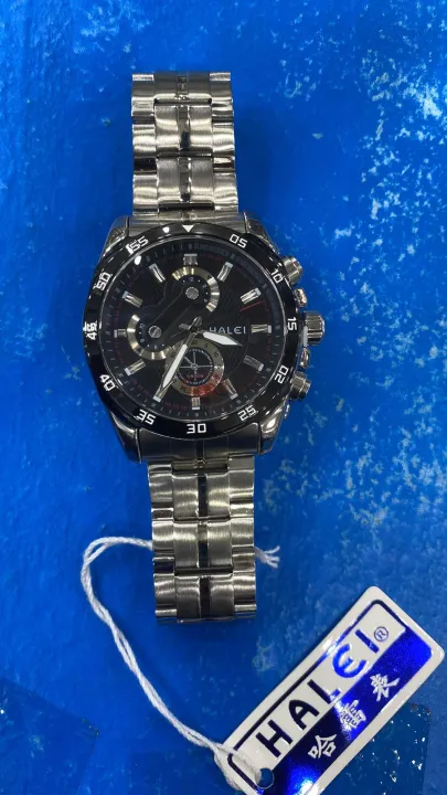 (HALEI) watch stainless steel ORIGINAL | Daraz.pk