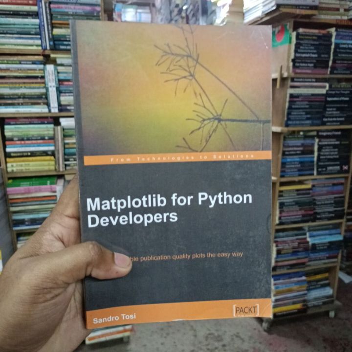 Matplotlib for Python Developers Book by Sandro Tosi | Daraz.com.bd