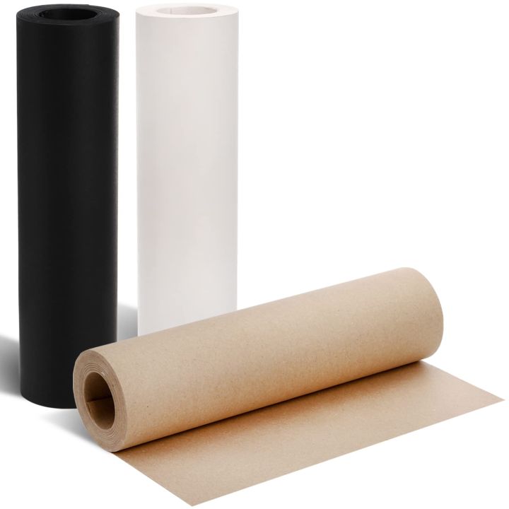 Kraft Paper White Black Brown Kraft Wrapping Paper for Packing ...