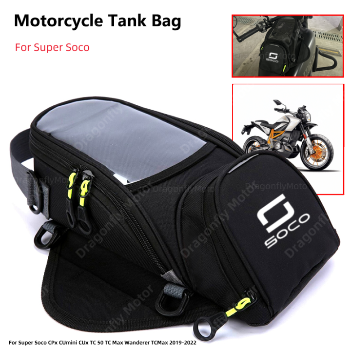 Motorcycle Fuel Bag Mobile Phone Navigation Tank For Super Soco CPx ...