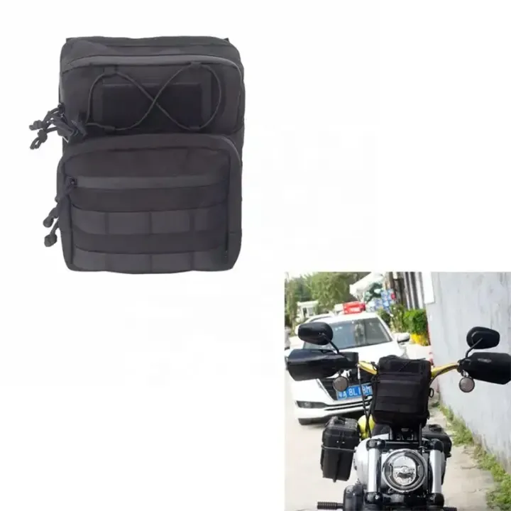 Universal Club Style Molle Traveller T Bar Bags Handlebar T-Bar Bag ...