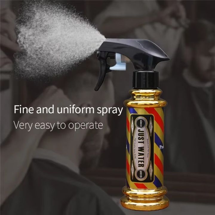 4 Colors Retro Barbershop Spray Bottles Mist Watreing Can Portable ...