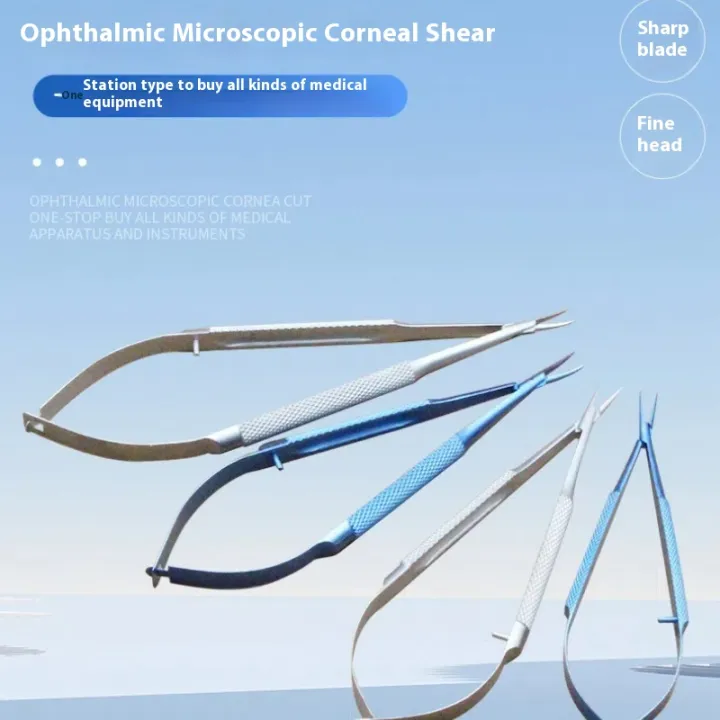 AIQUE Medical Surgical Microinstruments Corneal Scissors Suture Removal ...