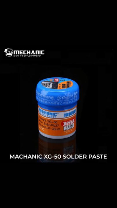 MECHANIC Solder Paste XG-50 BGA Paste 183 degree | Daraz.pk