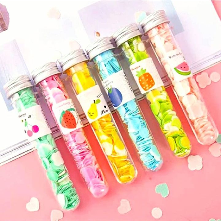 Travel Soft Paper Soap Flower Design Tube Shape Bottle (Pack of 1 ...