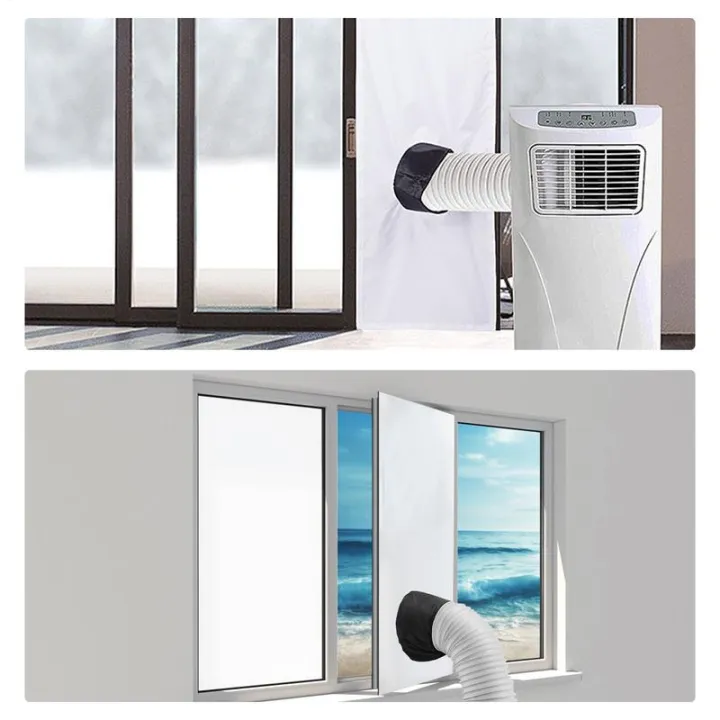 AC Window Vent Kit Waterproof Air Conditioner Sealing Cloth Mobile Air ...