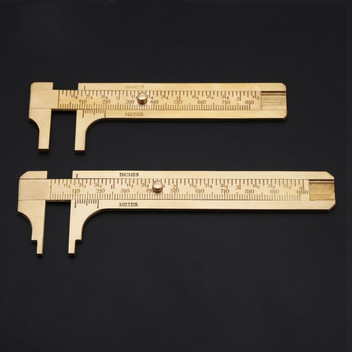 Double Scale Vernier Caliper Vernier Caliper Brass Sliding Gauge ...