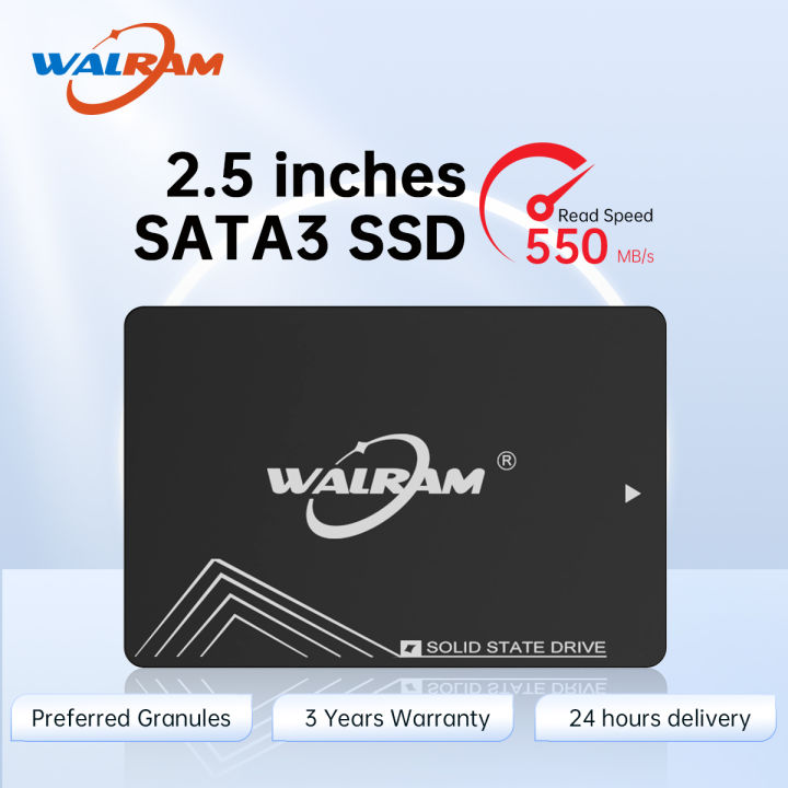 WALRAM SSD 120gb Sata3 Ssd Hard Disk 128gb 240GB 256GB 480GB 512GB ...