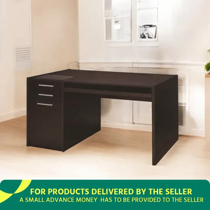 Furnisha Decor Office Table & Study Computer Desk with key board Tray ...