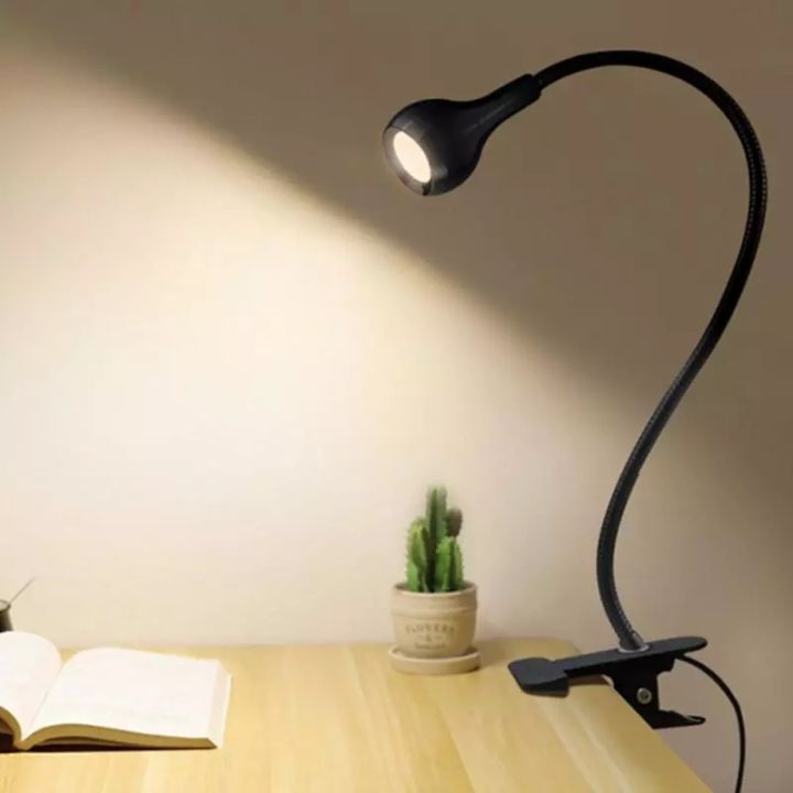 Weekly Top Pick Table Lamp Clip-On Reading Lamp, Aluminum, Adjustable ...