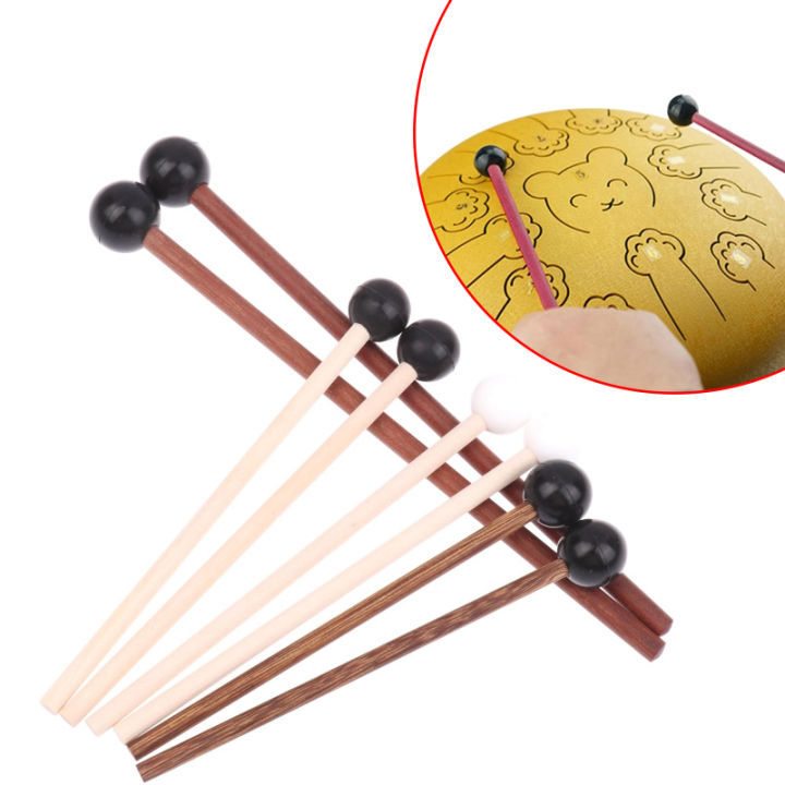 1pair Tongue Drum Mallet Children's Silicone Drumstick Percussion ...