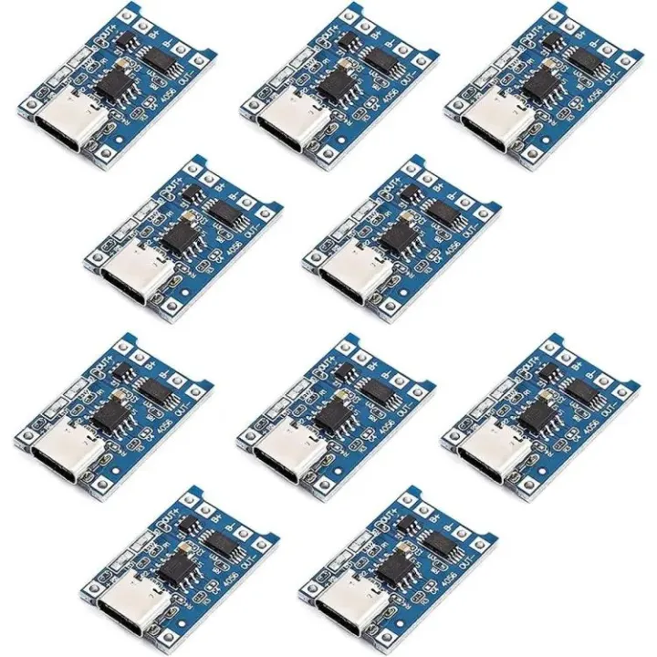Bundle of 10 Pieces TP4056 Type C Battery Charger Module Circuit Boa ...