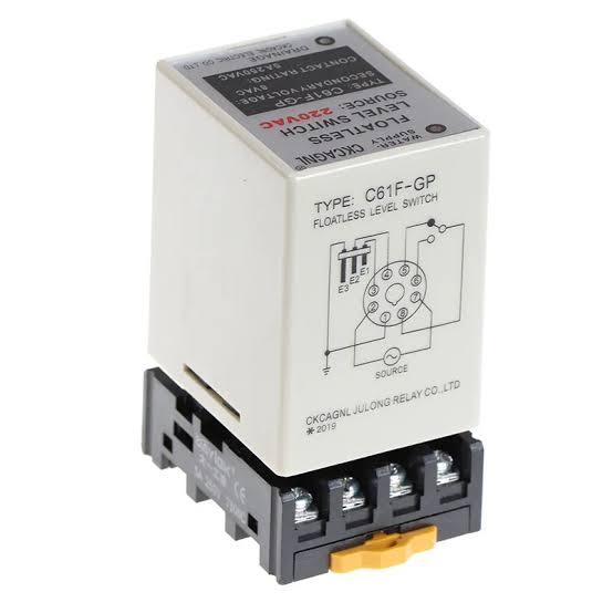 CKC Floatless Level Switch C61F-GP AC220V with 8 pin base | Daraz.com.bd