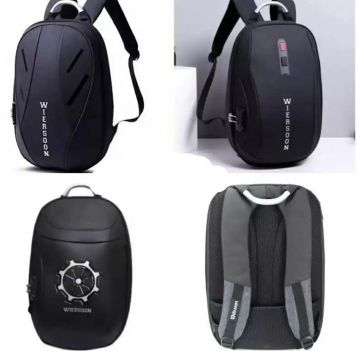 New Wiersoon Fashion Laptop Backpack Hard shell Backpack By Brothers ...